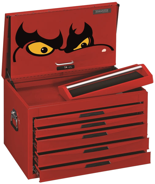 Teng Tools 5 Drawer 8 Series Deep Drawer Top Box With Ball Bearing Sli ...
